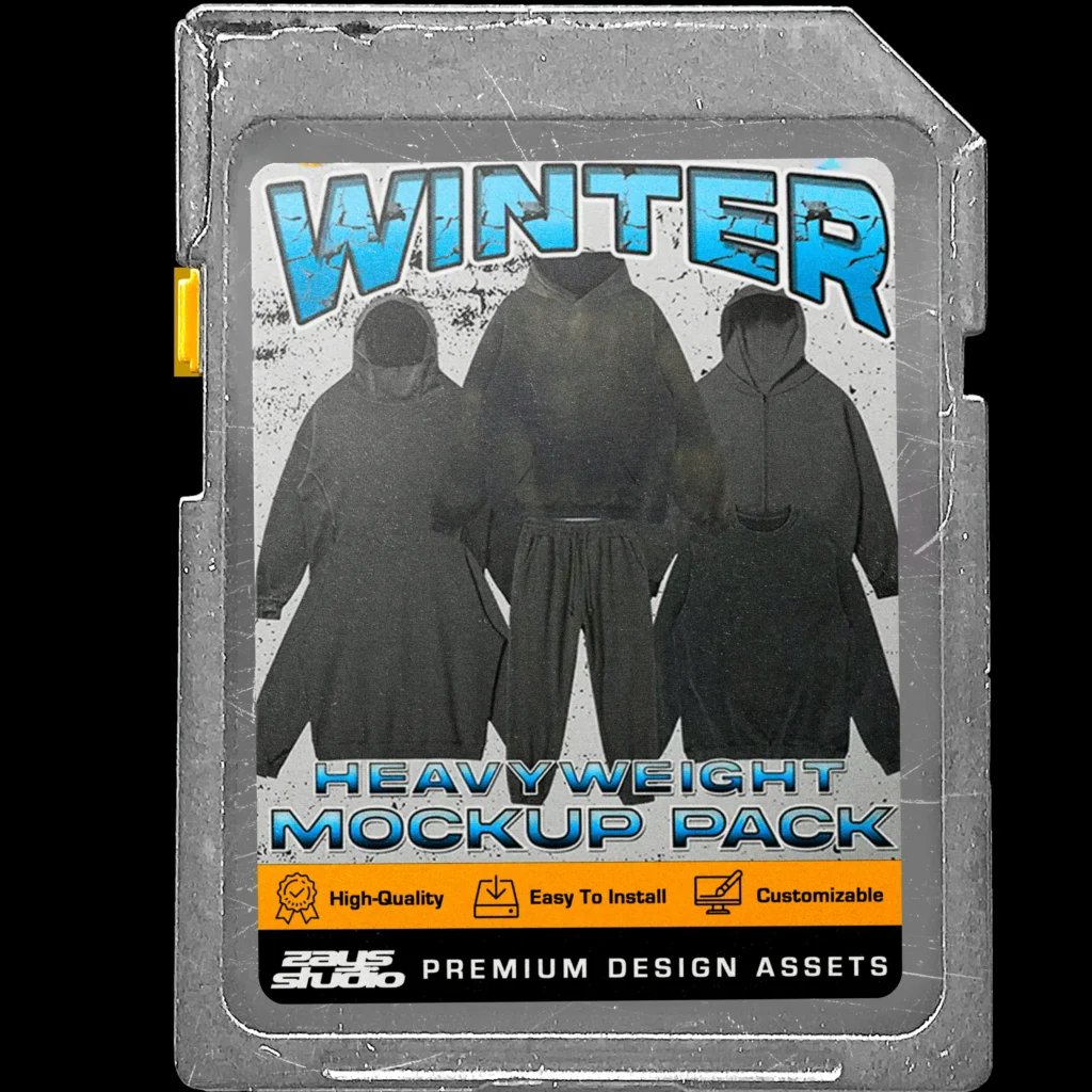 Winter Heavyweight Mockup Pack - Zay's Studio
